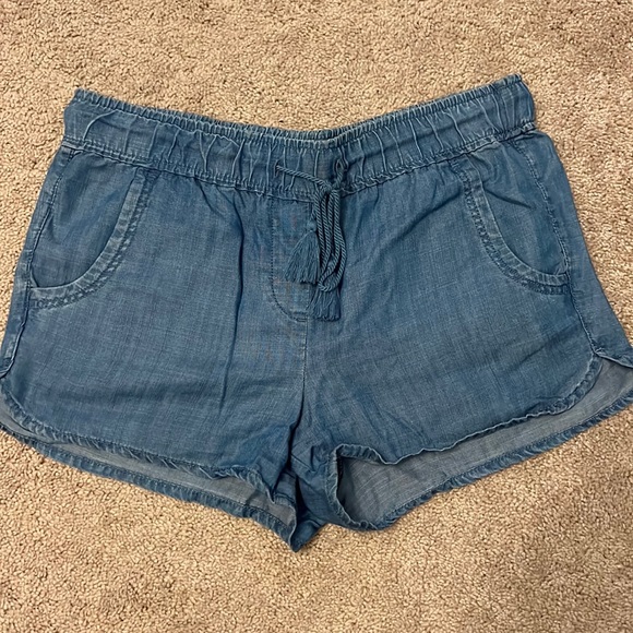 LOFT | Shorts | Loft Chambray Short | Poshmark